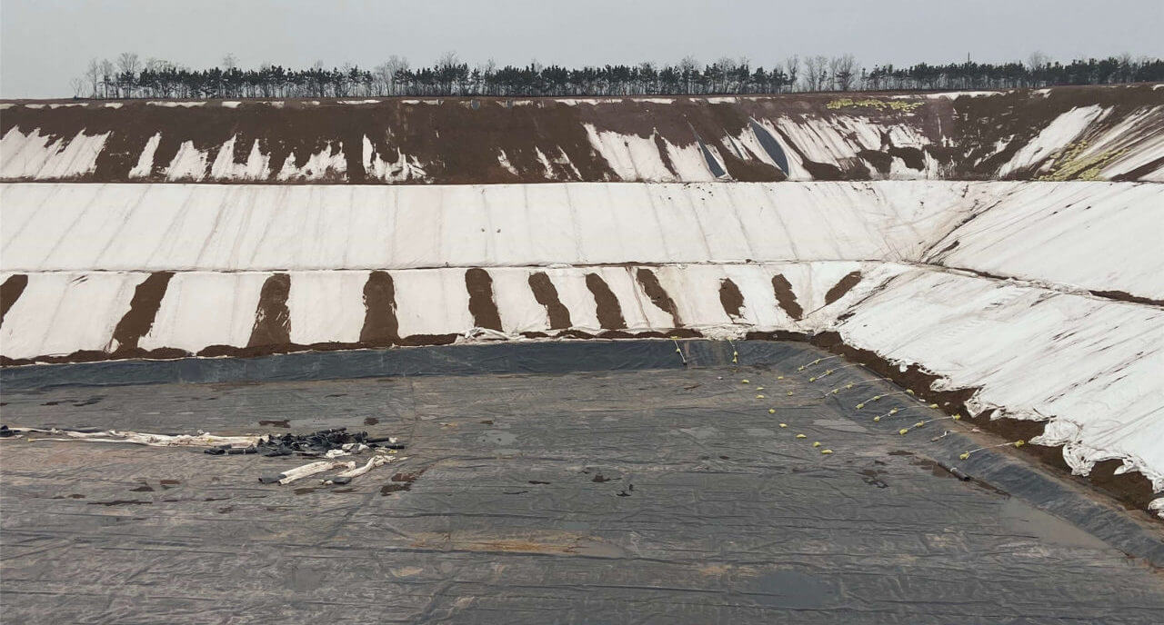 Tailing Pond Liner-HDPE Geomembrane Liner For TSF